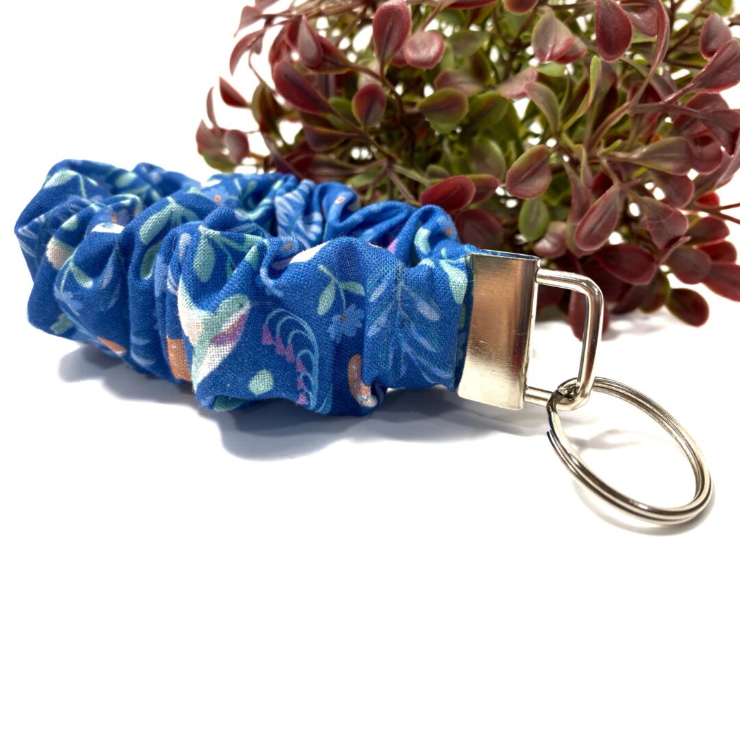 Keychains, Scrunchies, Flowers, Hummingbirds, Blue - Etsy