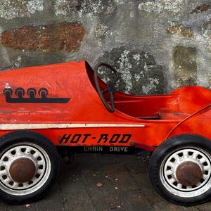 Vintage Garton Hot Rod #5 Pedal Car With Chain Drive - Etsy