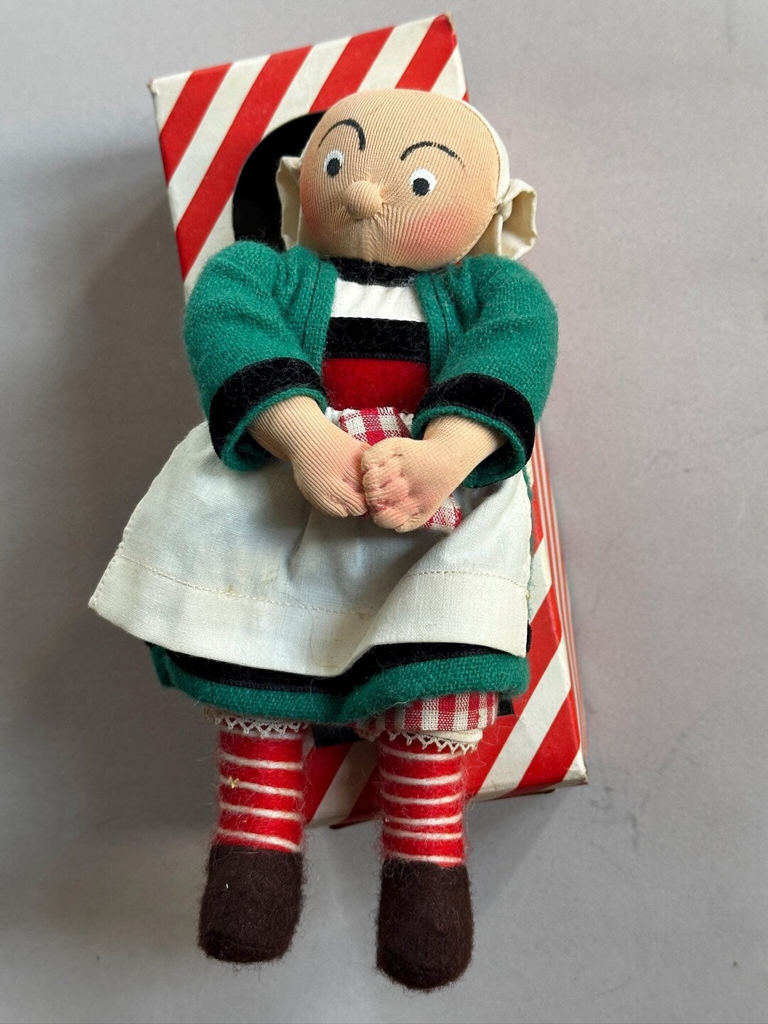 Vintage Bécassine French Female Comic Character Cloth Doll in Box - Etsy