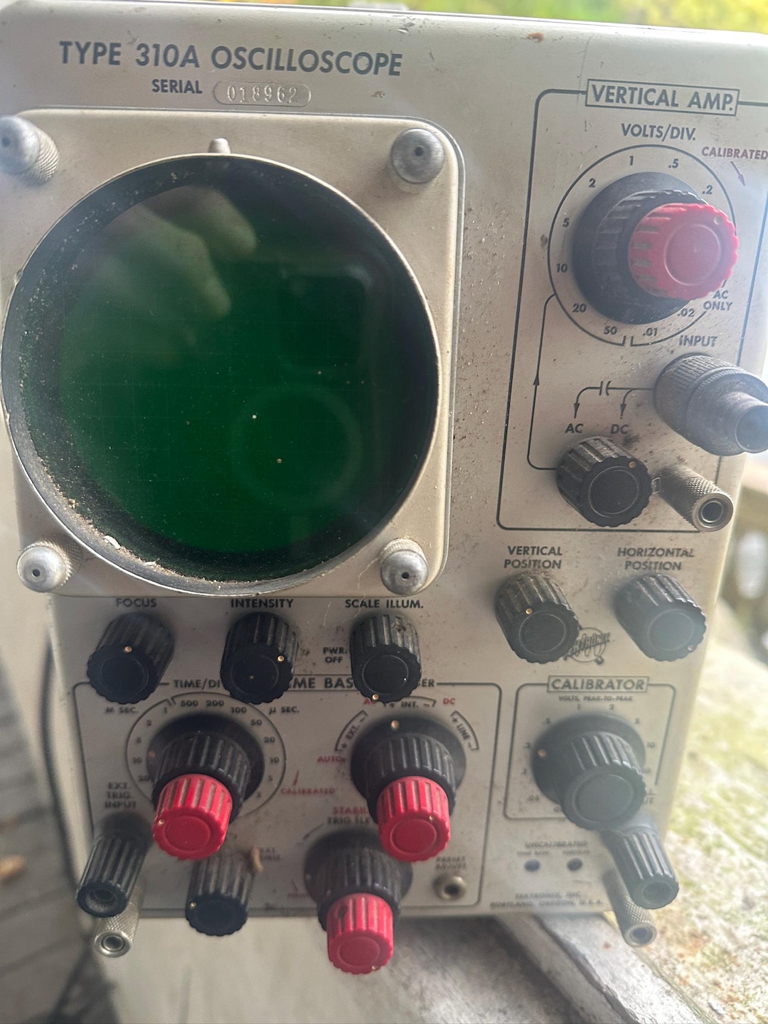 Vintage Oscilloscope Tektronix Type 310A - Etsy