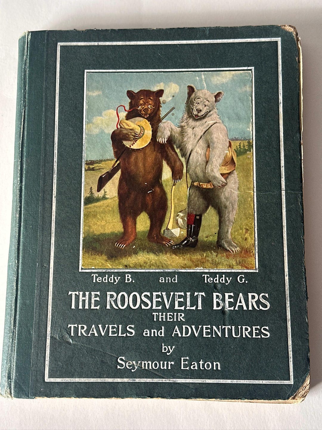 Antique Roosevelt Bears Their Travels and Adventure Book Seymour Eaton ...