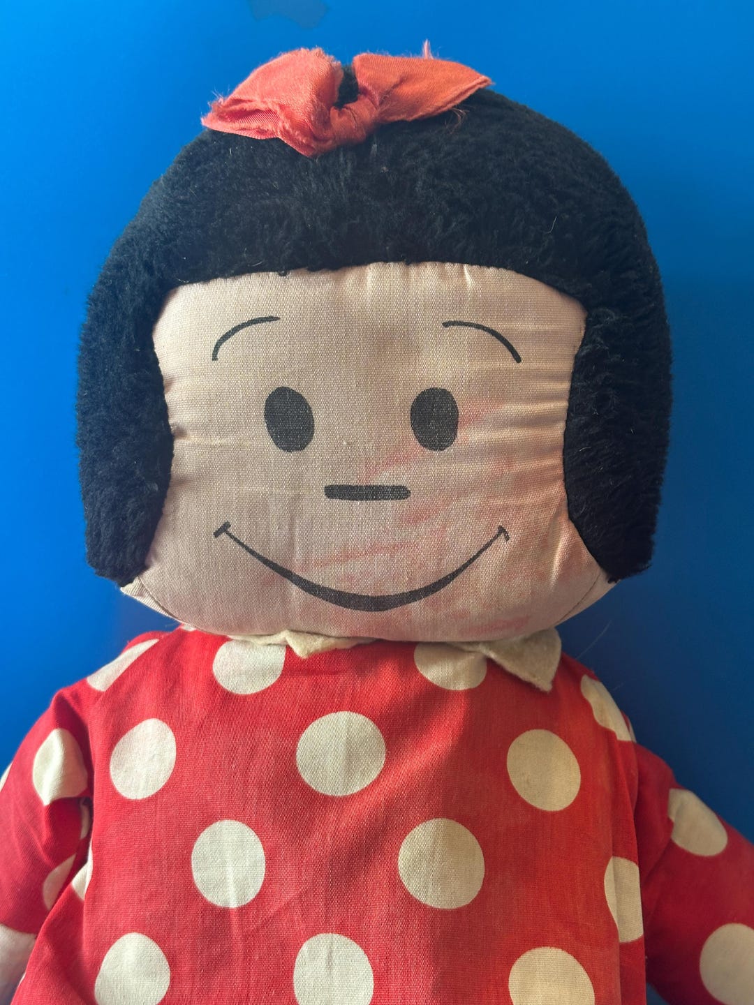 Vintage NANCY / SLUGGO Comic Character 20" Cloth Girl Doll With Stacee ...