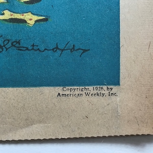 Cartoon Character Bonzo 1926 American Weekly Newspaper Comic Strip ...