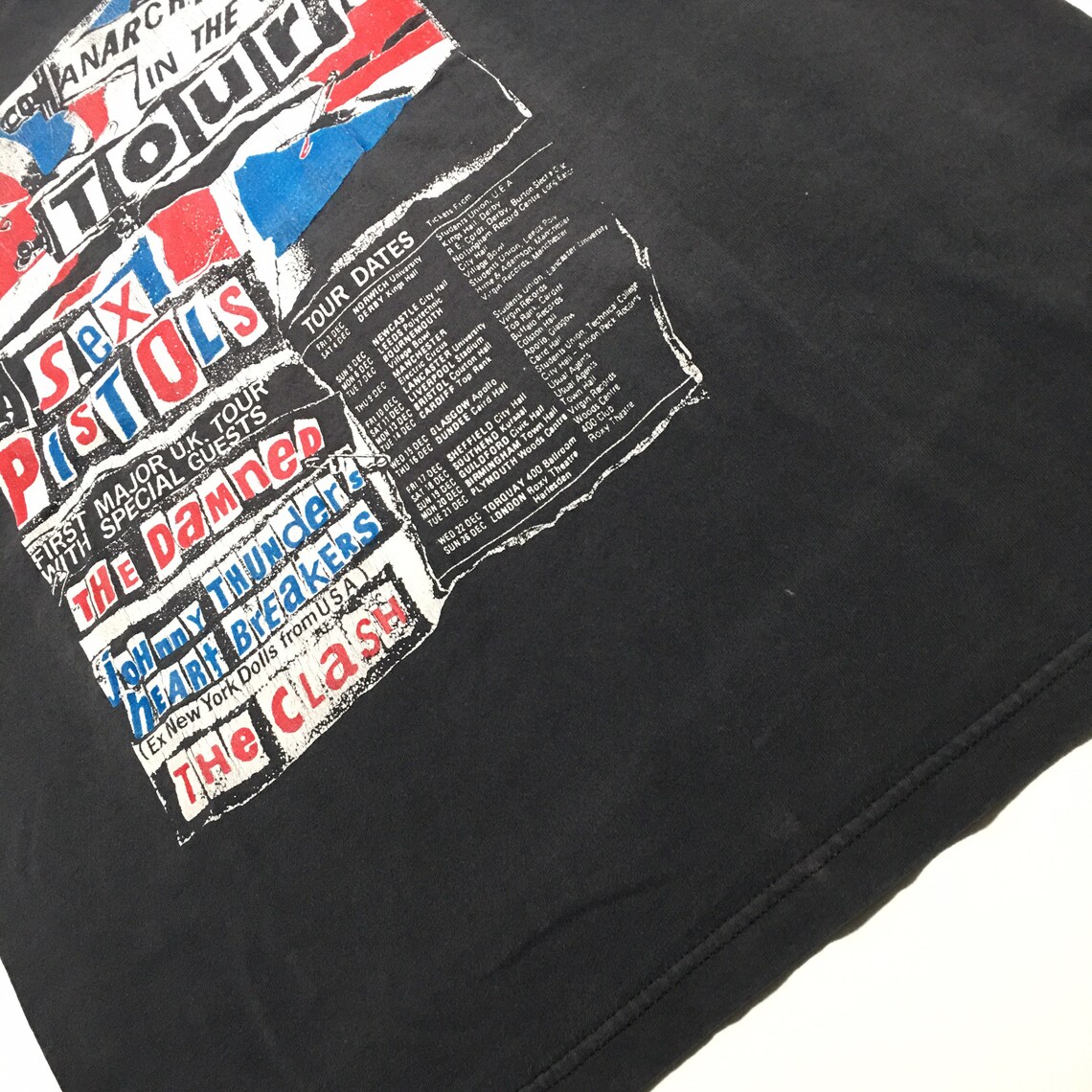 1990s SEX PISTOLS ANARCHY in the Uk Tour 1976 Flyer Distressed - Etsy