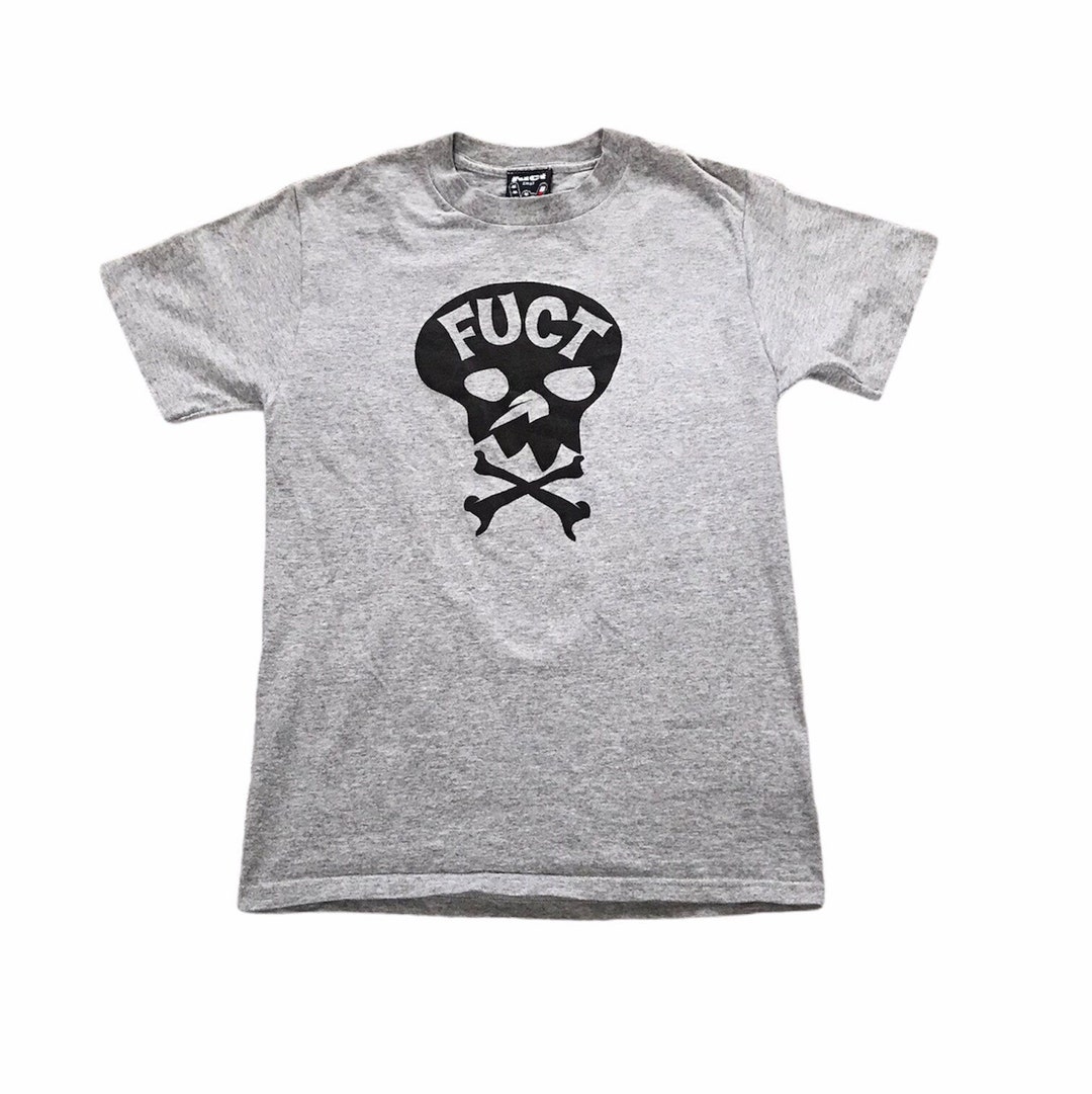 T-shirt vintage FUCT SKATEBOARDS Skull des années 1990 // - Etsy France