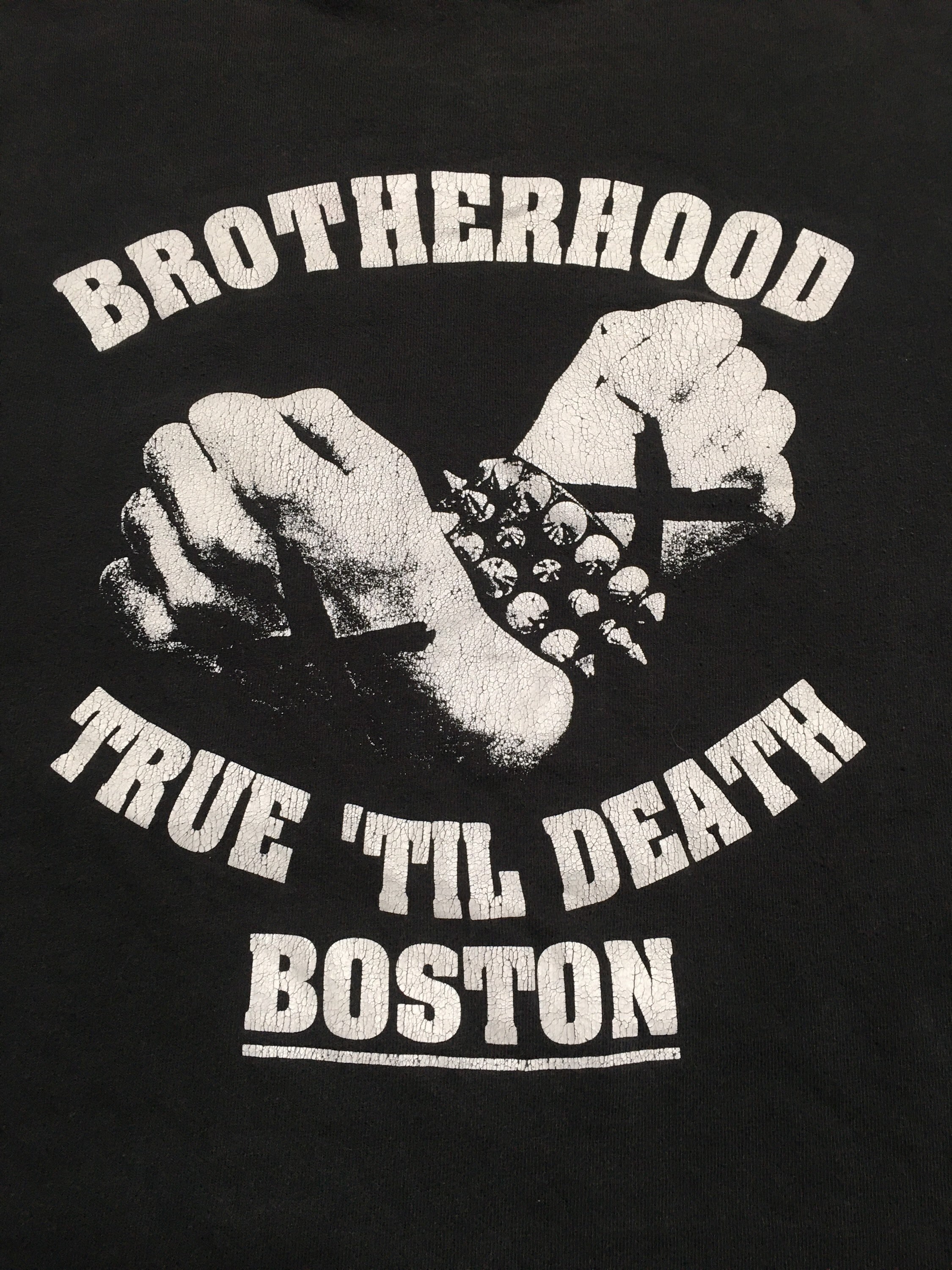 1993 DYS Fire & Ice BROTHERHOOD True Til Death Boston | Etsy