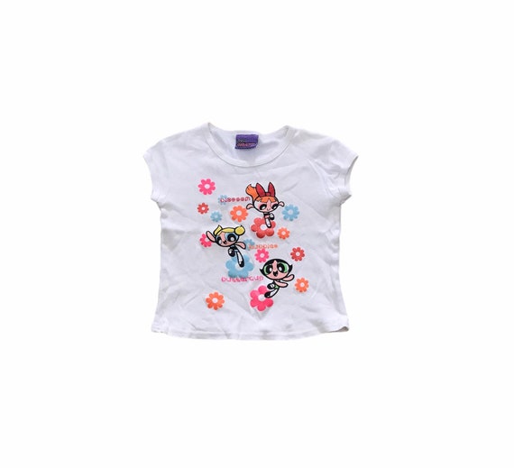 Y2K POWER PUFF GIRLS Baby Doll Vintage T Shirt // Youth Medium - Etsy