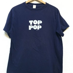 1978 TOPPOP Variety Tv Show Distressed Threadbare Vintage T Shirt ...