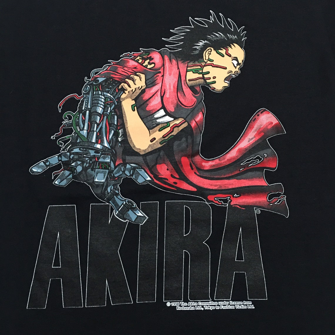 1998 AKIRA BIONIC ARM Tetsuo Shima Double Sided Vintage - Etsy