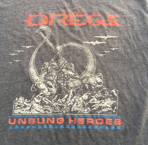 1980s DIXIE DREGS (The Dregs) UNSUNG Heroes Distresse… - Gem