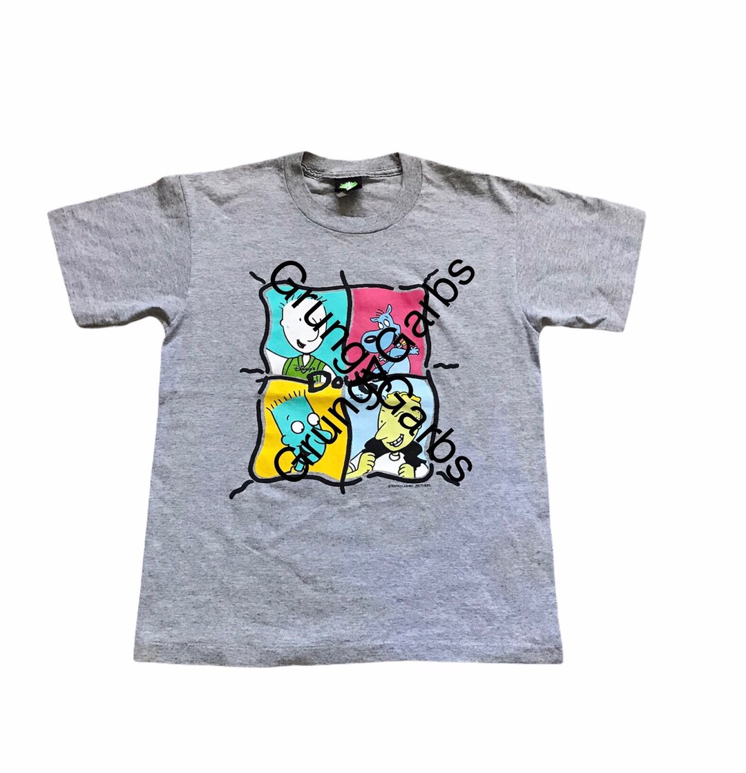 1990s DISNEYS DOUG Created by Jim Jenkins Single Stitch Vintage T Shirt ...