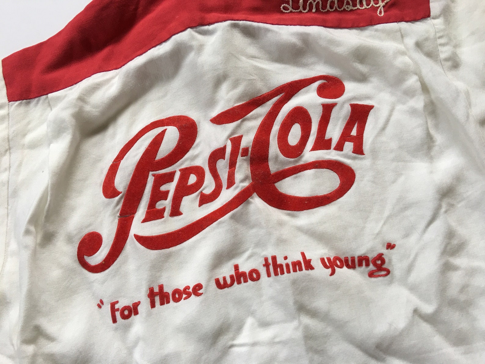 1970s PEPSI COLA Felt Letter Embroidered Distressed Color | Etsy