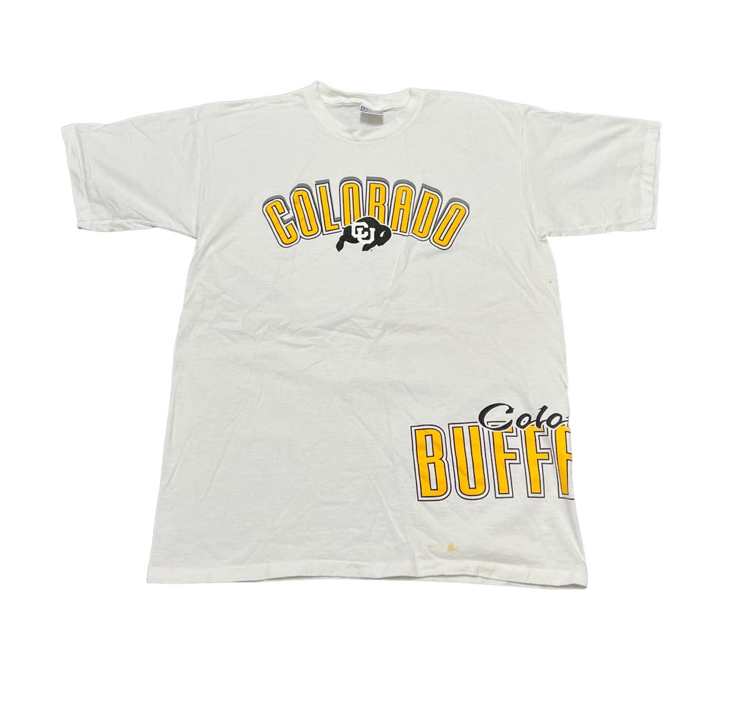 1990s CU BUFFS Colorado University Single Stitch Vintage T - Etsy