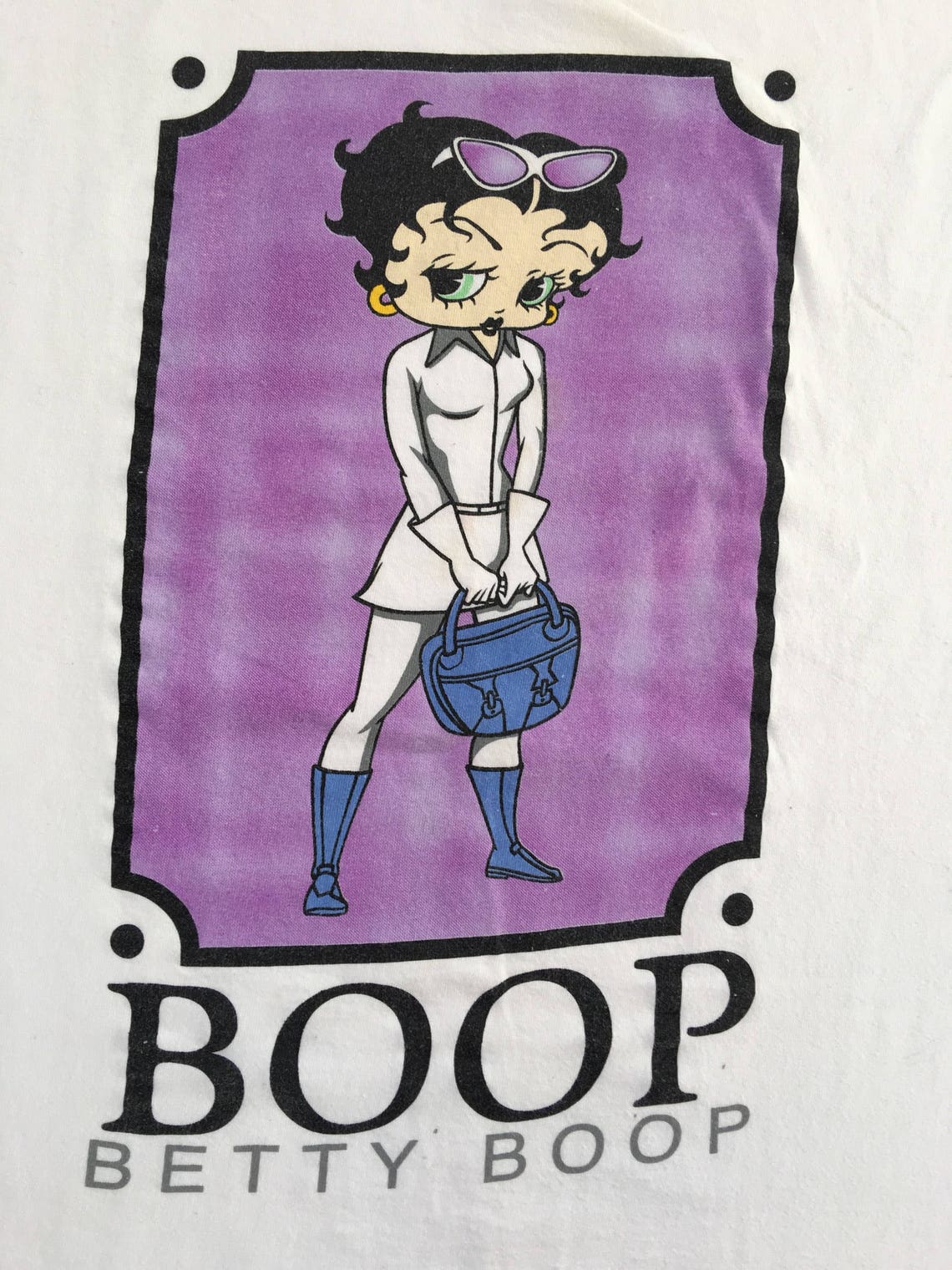 1990s BOOP BETTY BOOP 007 James Bond Style Distressed Vintage | Etsy