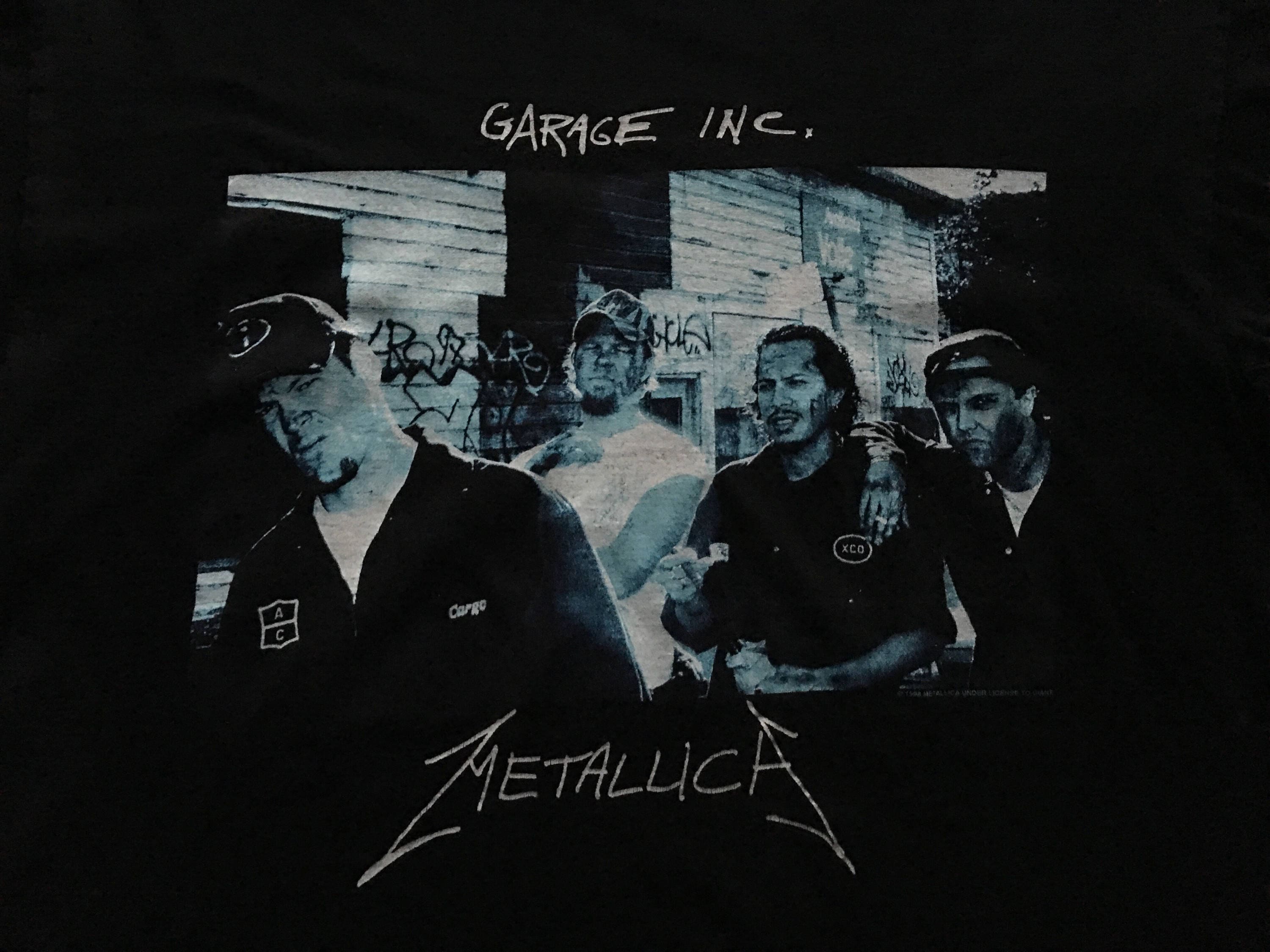 Metallica Garage Inc Back Cover