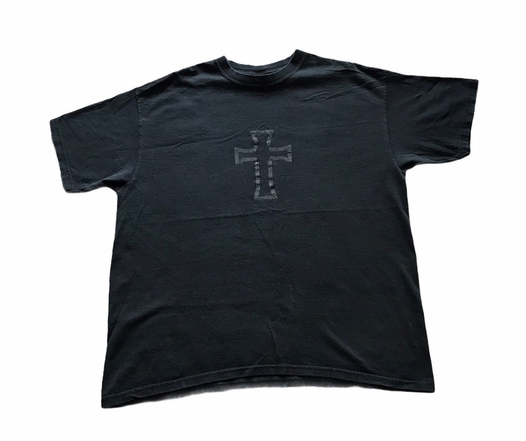 1990s CROSS Anvil Vintage T Shirt // Size Xlarge - Etsy