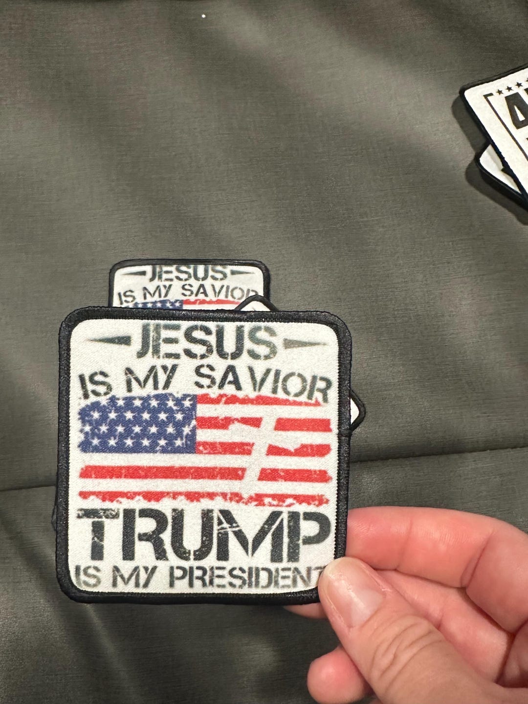 Trump Iron-on Sublimation Patch | Patriotic Trump Patch for DIY Apparel ...