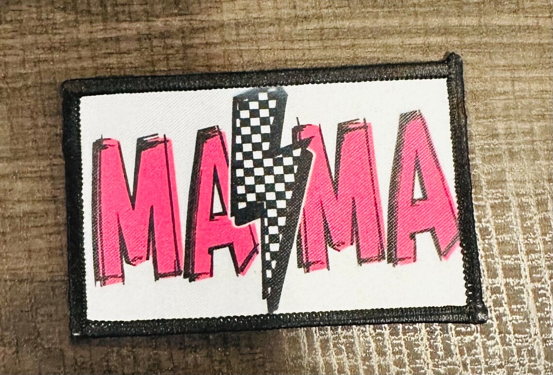 Mama Sublimation Iron on Hat Patch - Etsy