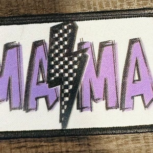 Mama Sublimation Iron on Hat Patch - Etsy
