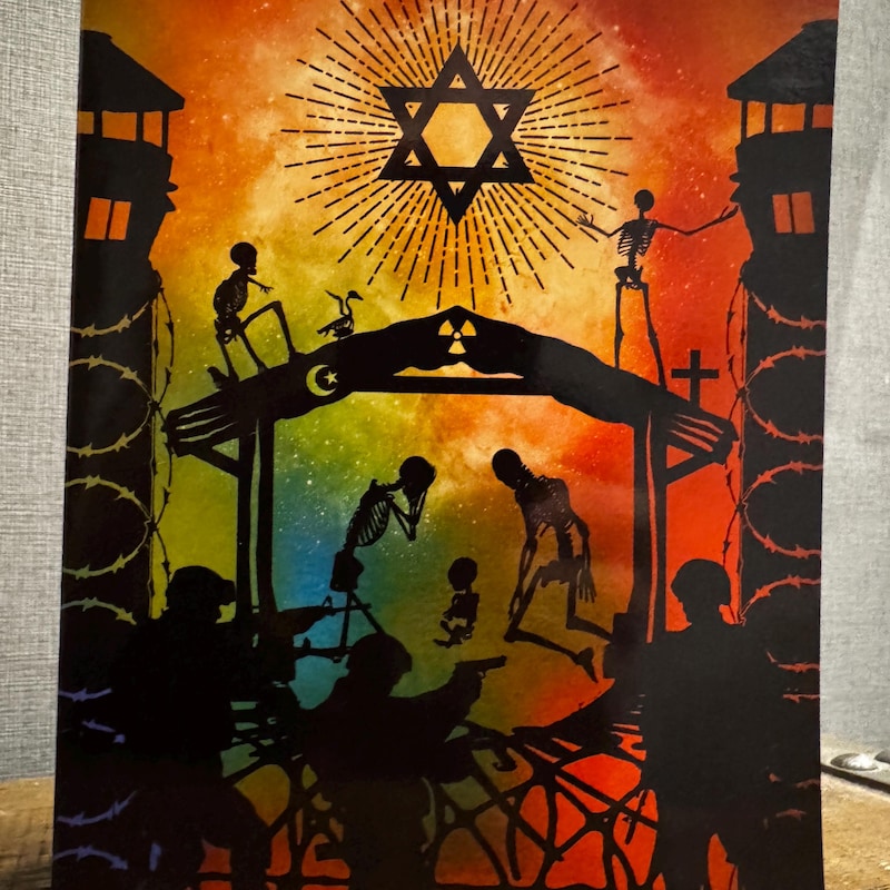 Palestine Christmas Card - Etsy UK