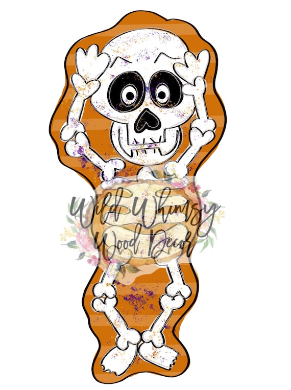 Digital Template Skeleton | Etsy