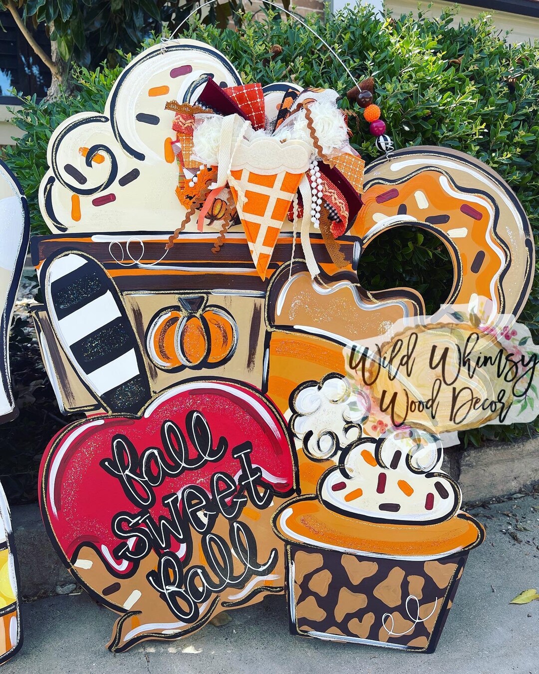 Fall Sweets Doorhanger Pre-order - Etsy