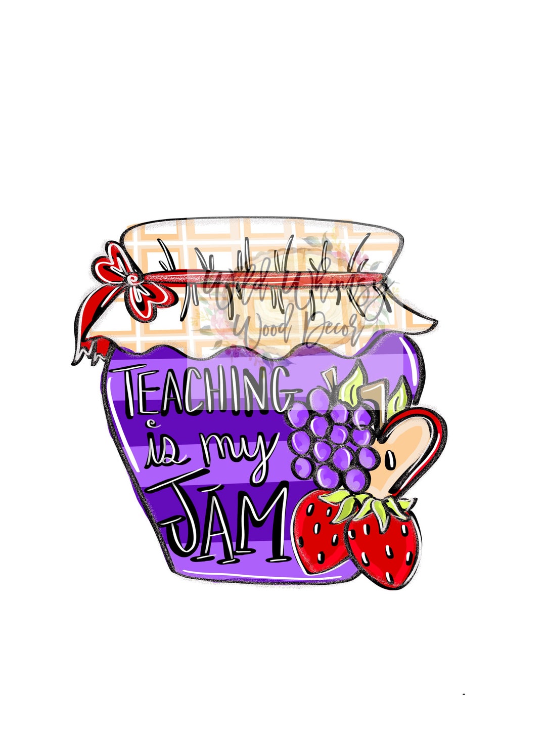 Digital Template Teaching is My Jam - Etsy