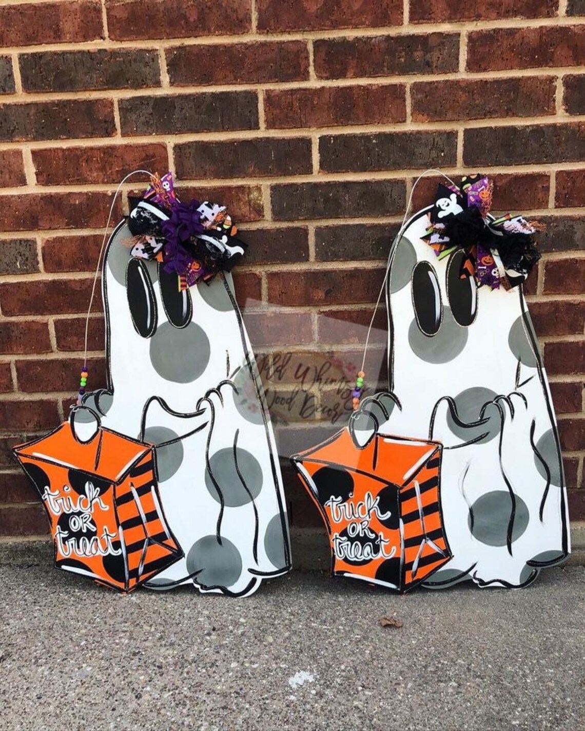 ONE Ghost Door Hanger - Etsy