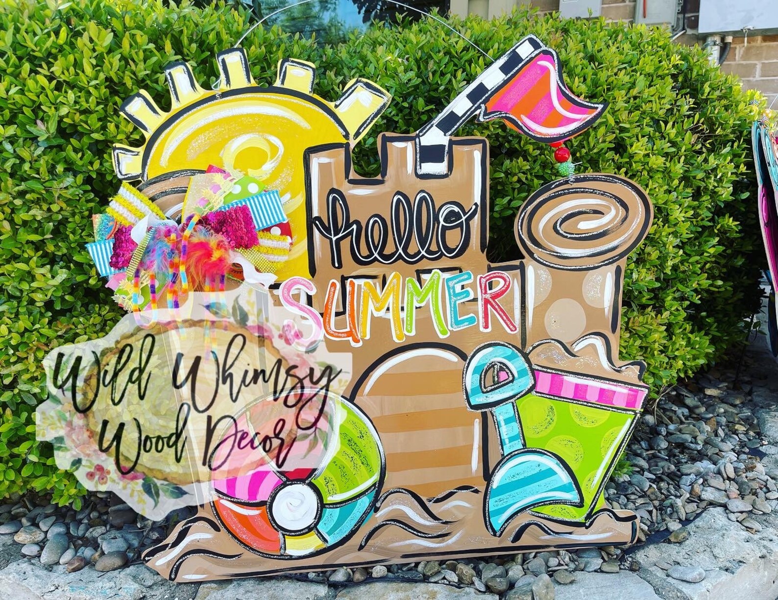 ONE Sandcastle Doorhanger Pre-order - Etsy