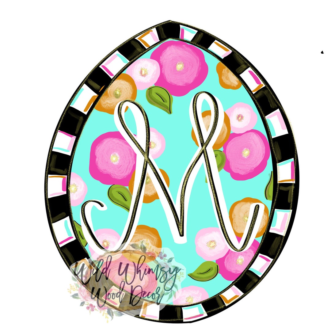 Digital Template Easter Egg - Etsy