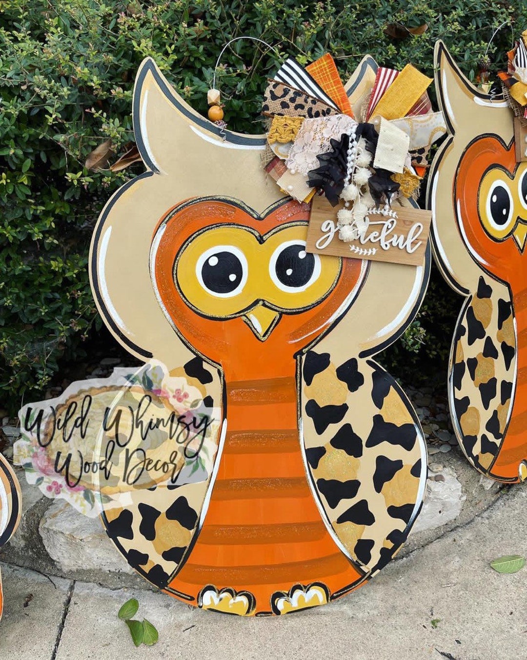 Owl Doorhanger Pre-order - Etsy