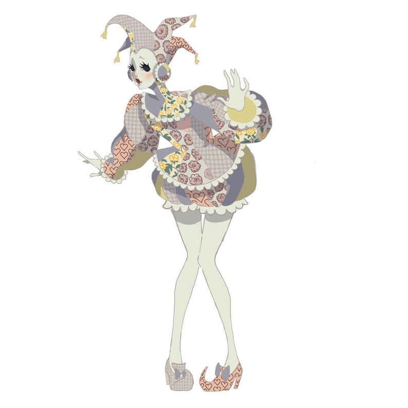 Clowns in Cyberspace Character Sticker Pastiché - Etsy