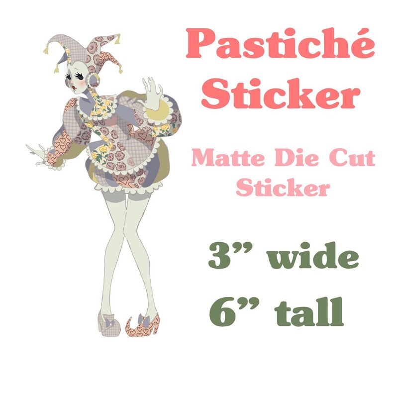 Clowns in Cyberspace Character Sticker Pastiché - Etsy