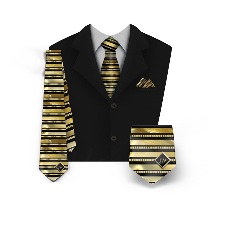 JW Theme Neckties gold Stripes JW.ORG Neckties. Gift Jw - Etsy Canada