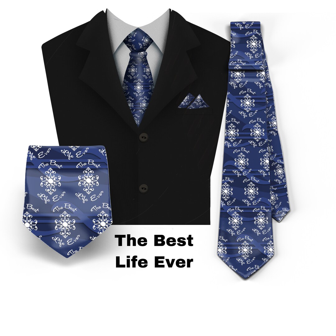JW Theme Neckties "best Life Ever" Standard Size 58" Custom JW.ORG ...