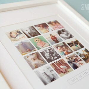 8x10 Frameable Photo Collage Set - Etsy