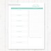 Organizational Printable Bundle Instant Download. Daily - Etsy Canada