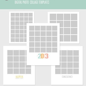 11x14 Frameable Photo Collage Set - Etsy