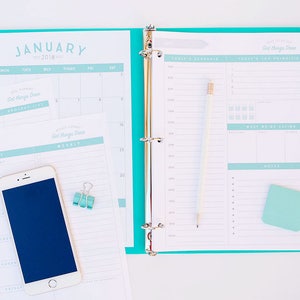 Organizational Printable Bundle Instant Download. Daily - Etsy Canada