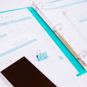 Organizational Printable Bundle Instant Download. Daily - Etsy Canada