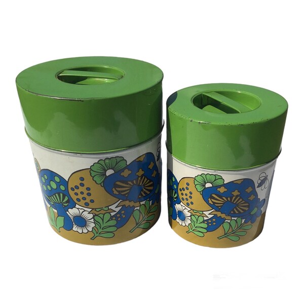 70s Canisters - Etsy
