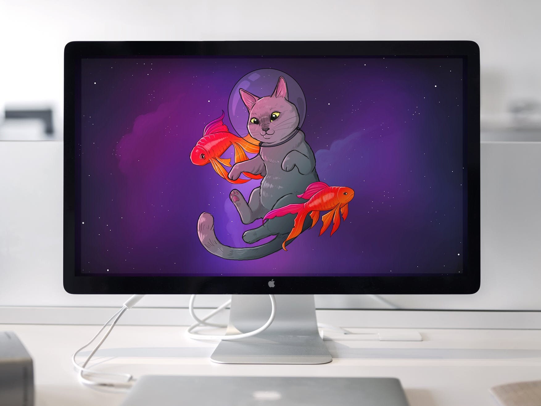 Space Cats Wallpaper Mac