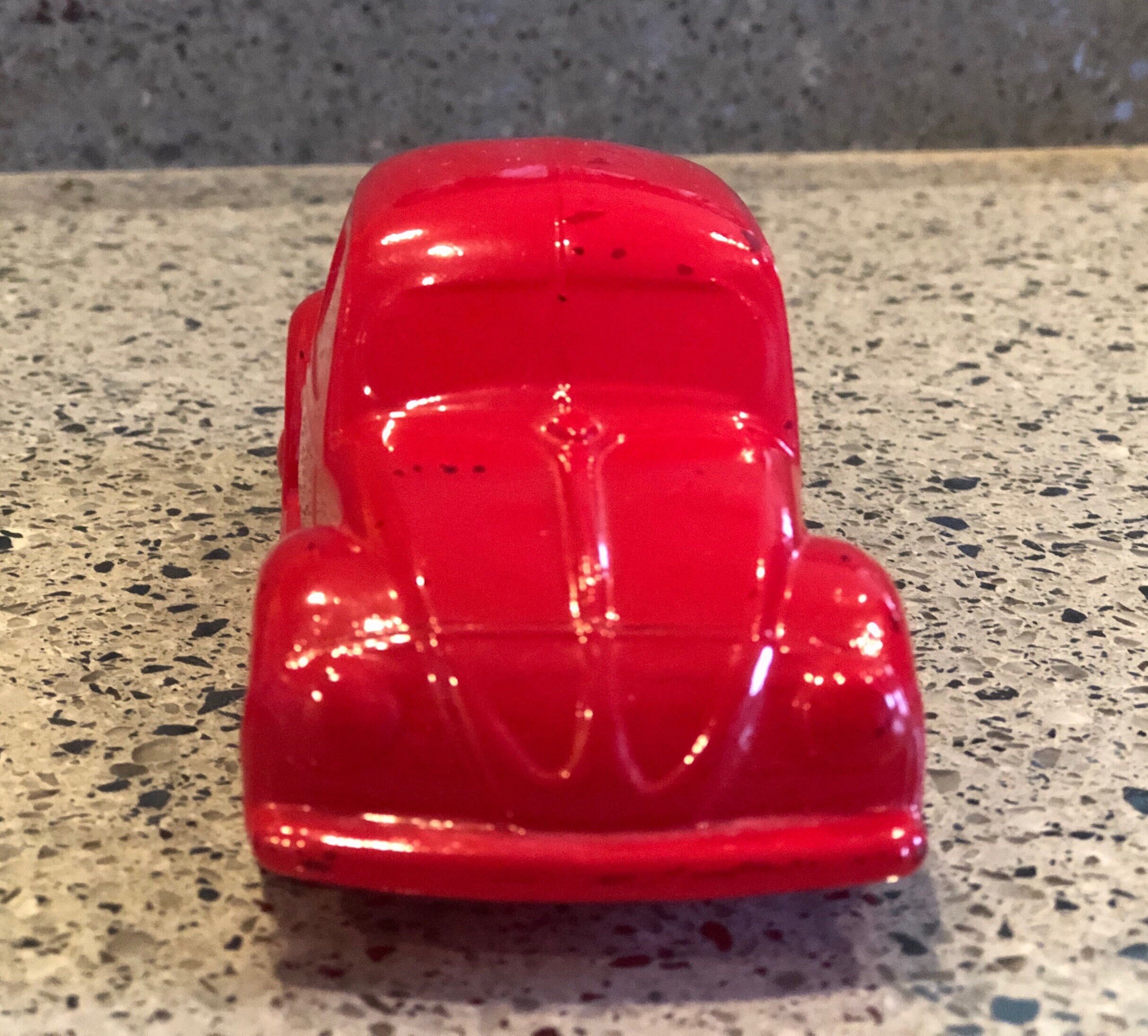 AVON VW Collectible Bottle Vintage 1970s Opaque Red - Etsy