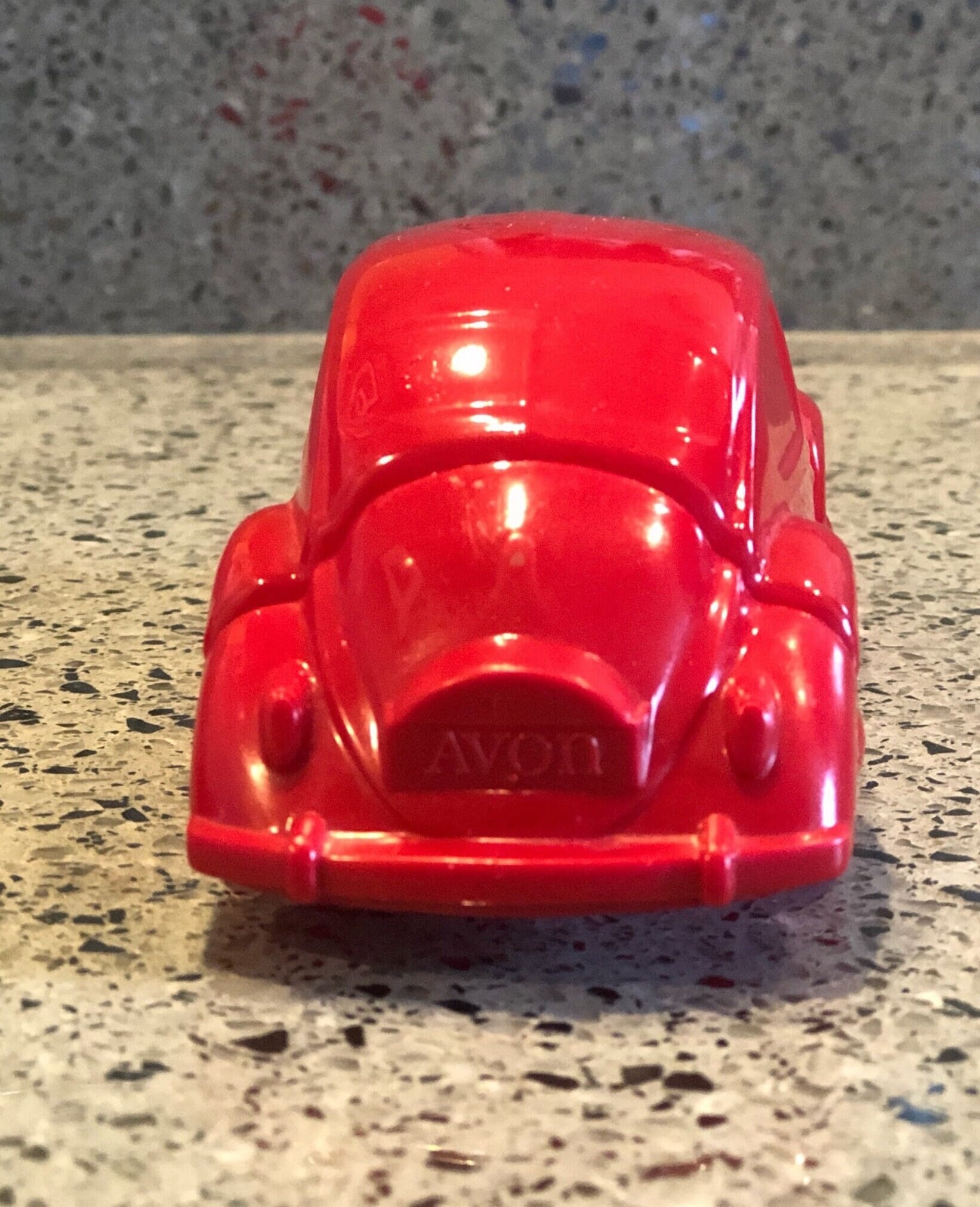 AVON VW Collectible Bottle Vintage 1970s Opaque Red - Etsy