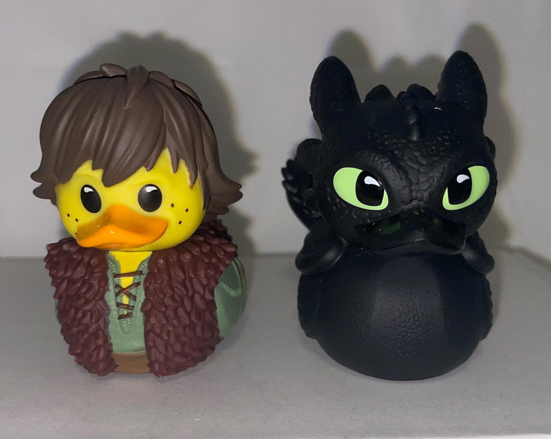 Duck Duck Jeep / TOOTHLESS / HICCUP / How to Train Your Dragon - Etsy