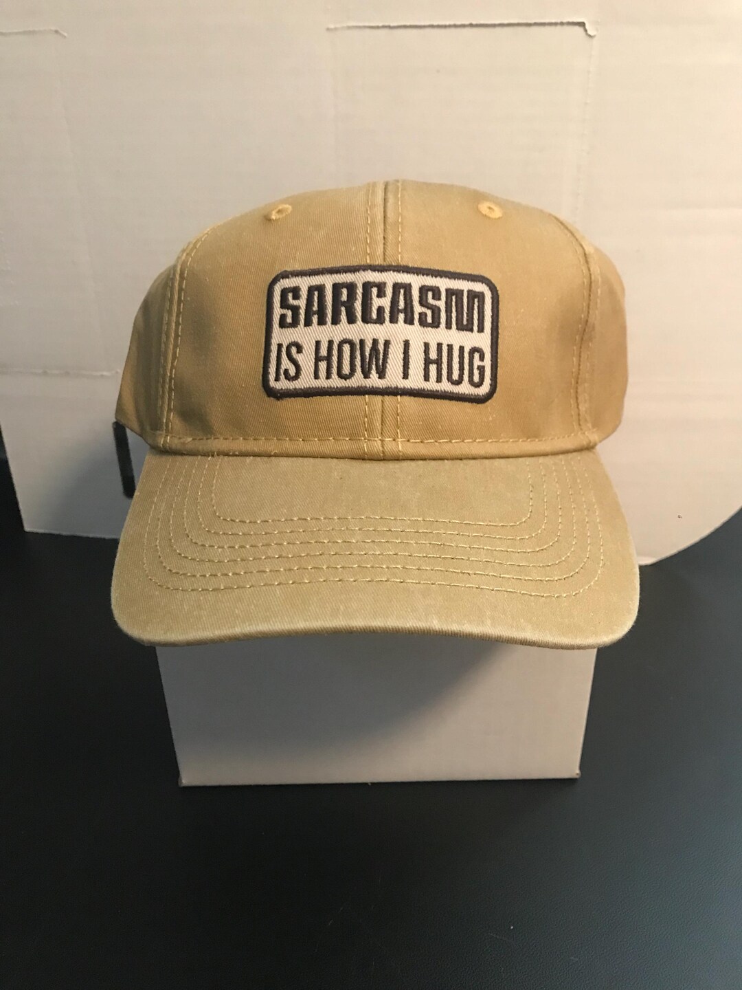 SARCASM is How I Hug Ball Cap Hat - Etsy