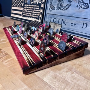 Desk Challenge Coin Holder - Etsy