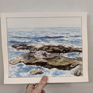 Custom HONEYMOON Watercolor Painting, Original Hand-painted Watercolor ...