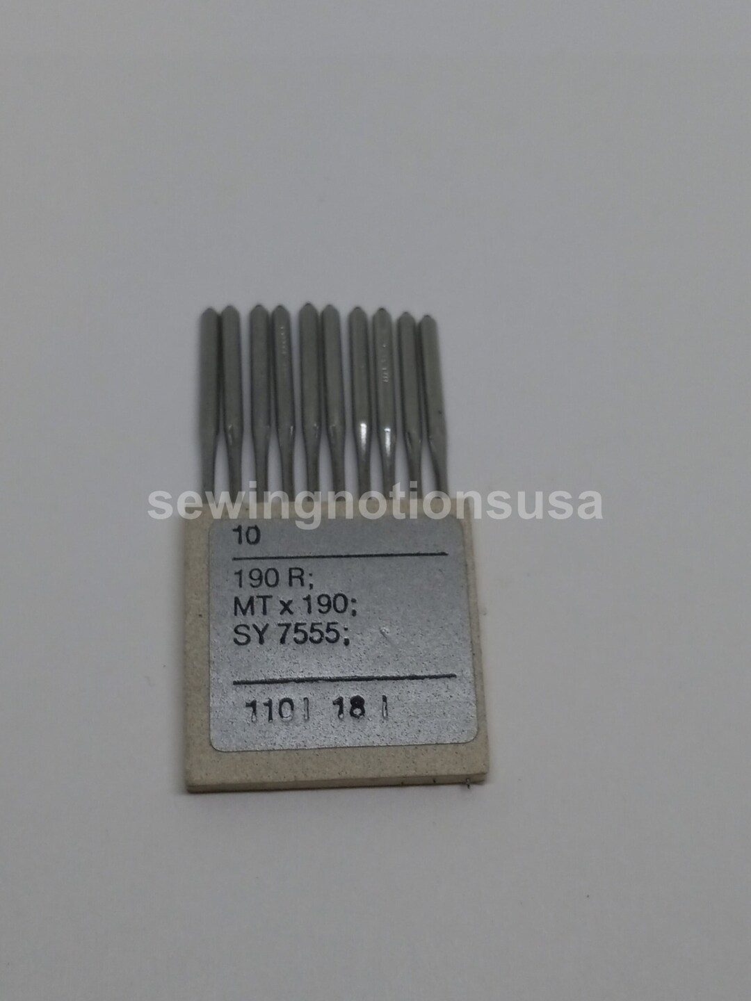 190R, MTX190 Sewing Machine Needles MUVA Size 110/18 Regular Point ...