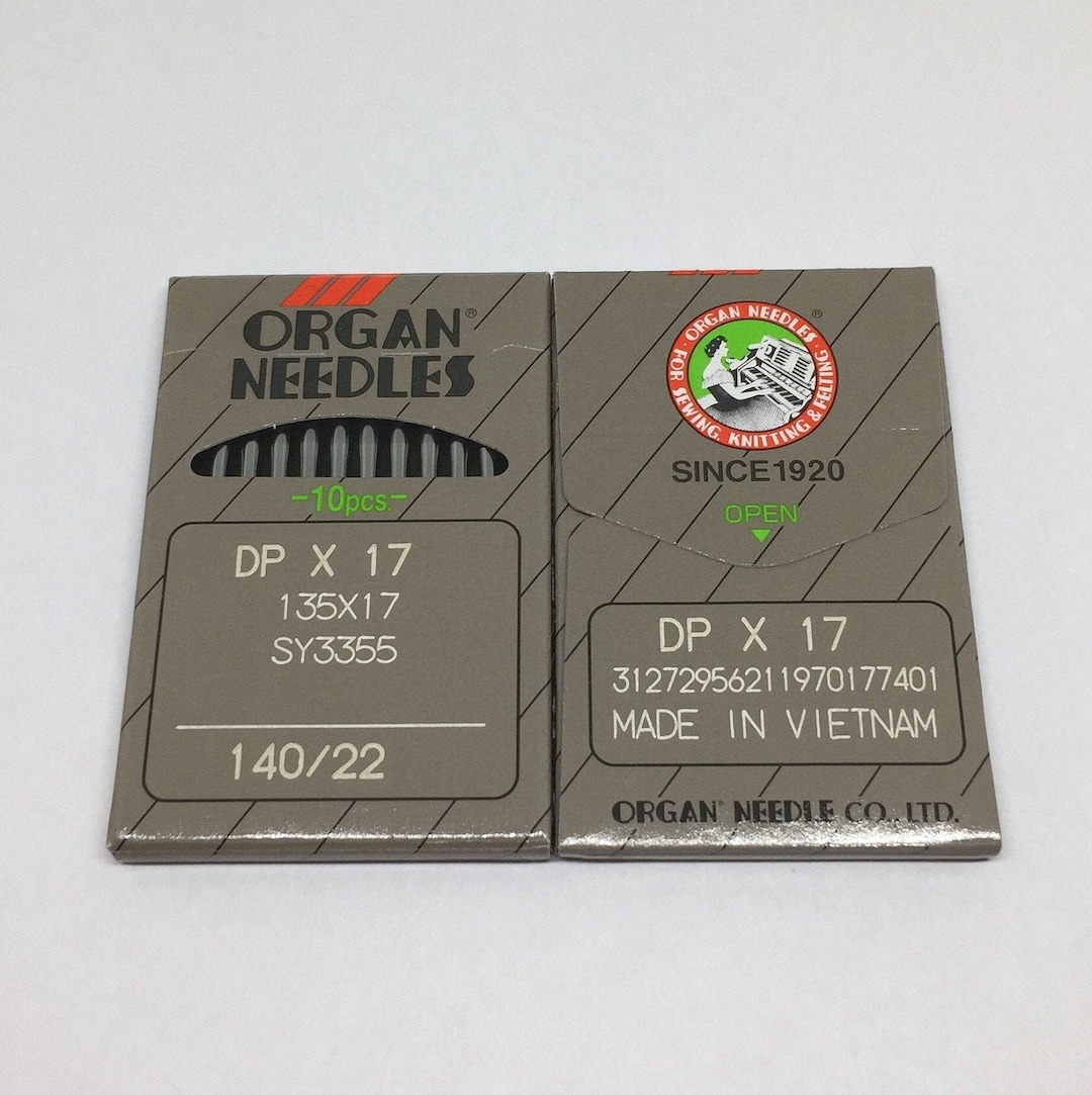135x17, Dpx17, Sy3355 Sewing Machine Needles Singer Brother Juki ...
